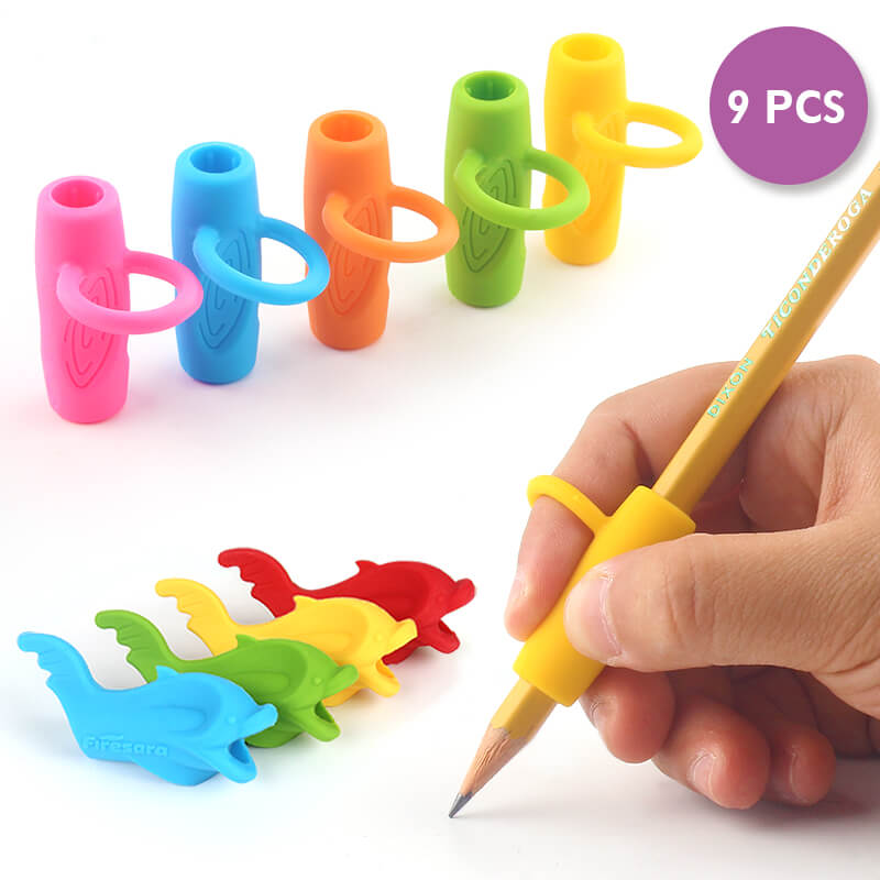 Silicone Gel Pencil Grips Non Toxic To Help With Handwriting