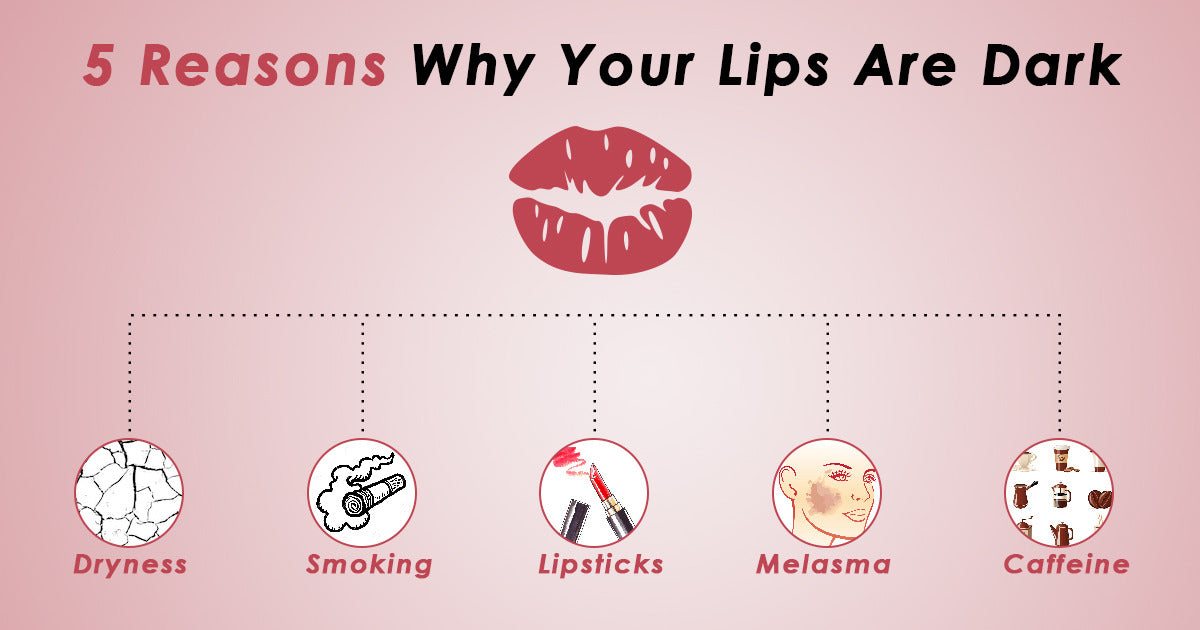 5 Reasons Why Your Lips Are Dark Dry And Chapped