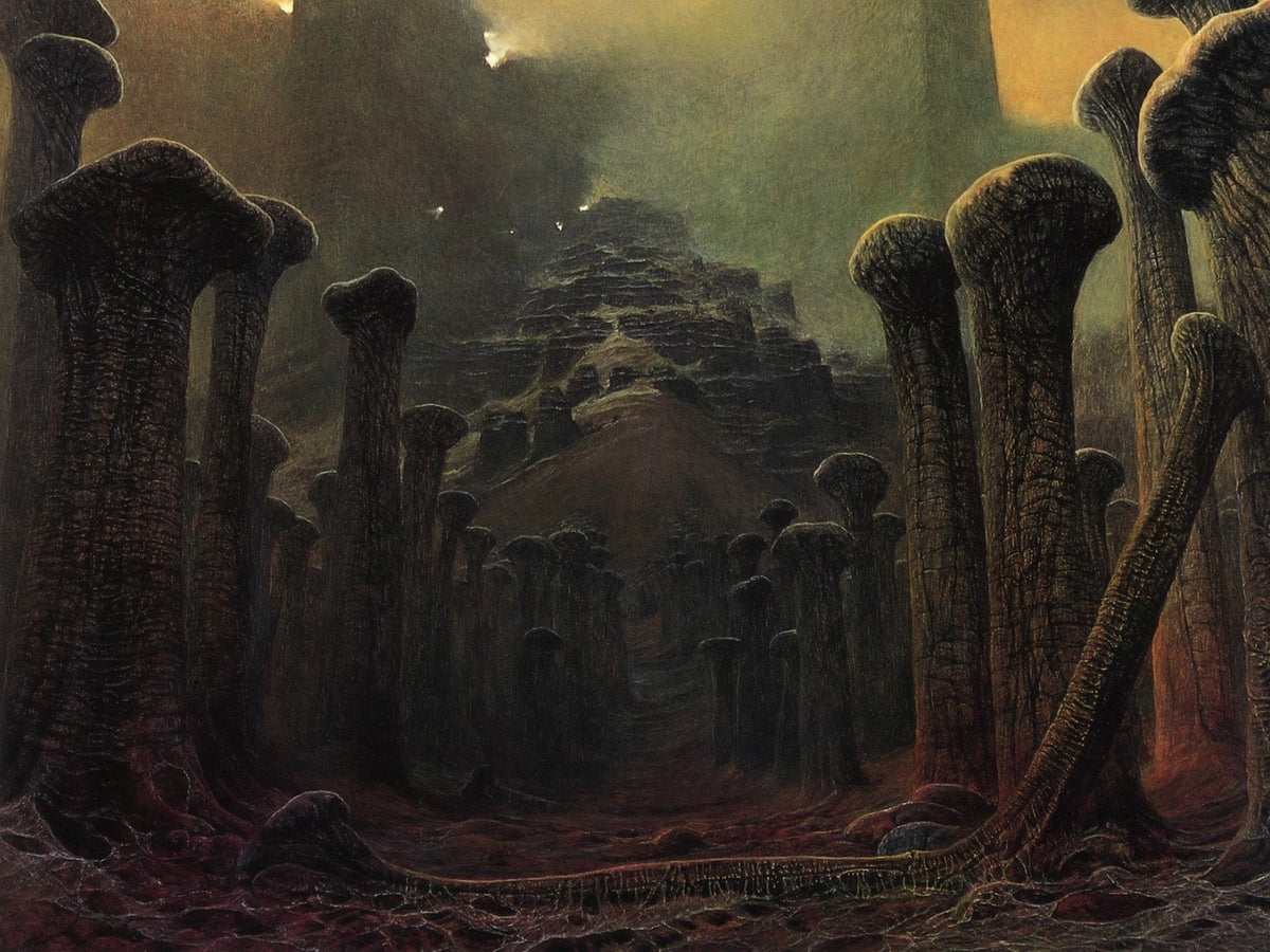 Zdzisław Beksiński Dystopian Dark Surrealism Dark Art And Craft