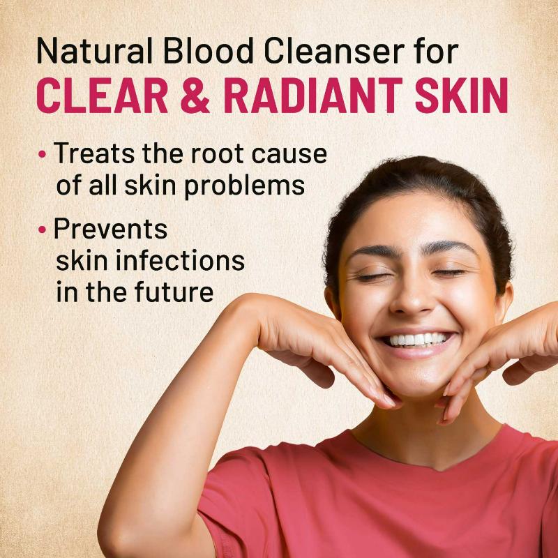 Blood Purifier For Healthy Glowing Skin Manjistha Ayurvedic Tablets