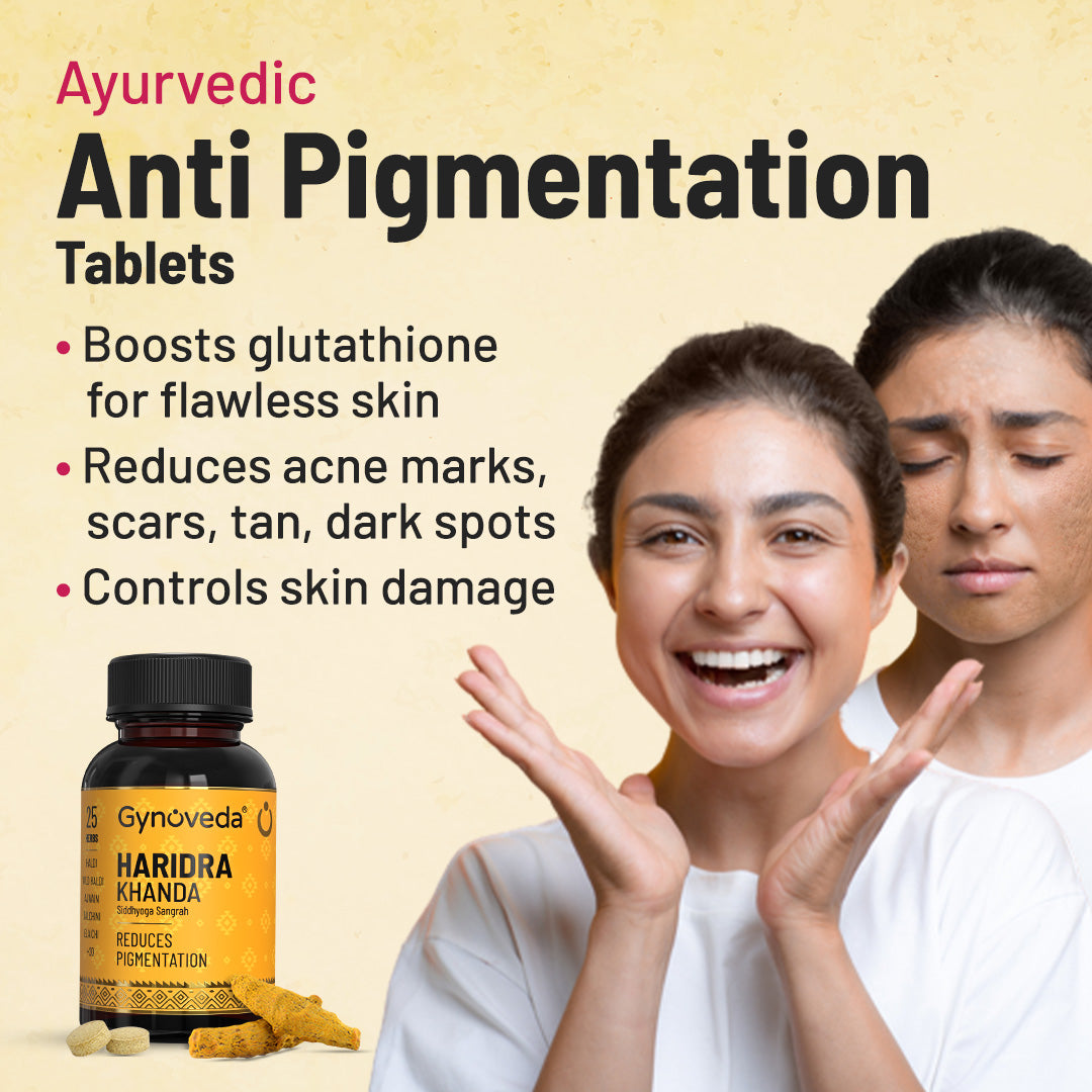 Ayurvedic Skincare Combo Blood Purifier And Anti Pigmentation Tablets