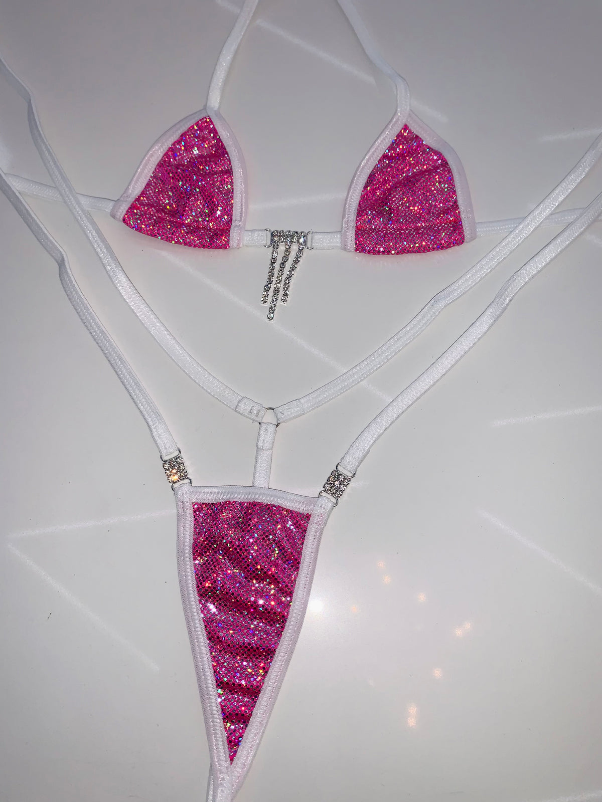 Micro Sparkle Slingshot Microkini Bubblegum The Brand