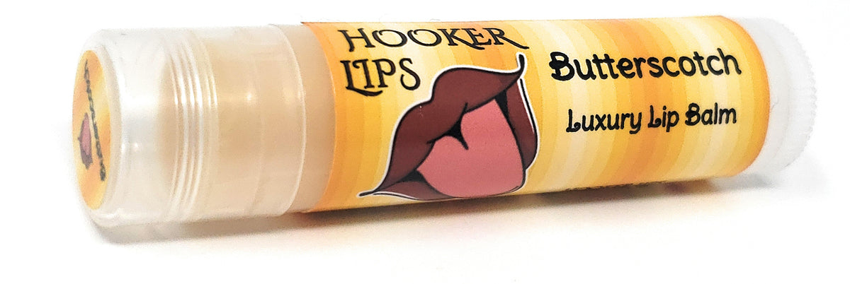 Hooker Lips ~ Butterscotch Luxury Lip Balm Qty 1 Hookerlips