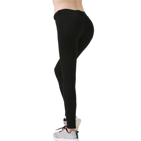 Low Waist Leggings Women Sexy Hip Push Up