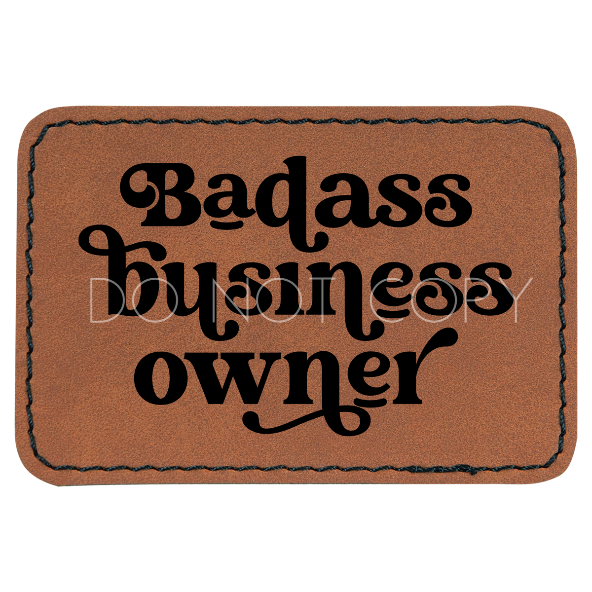 Badass Business Owner Patch The Knotty Mama