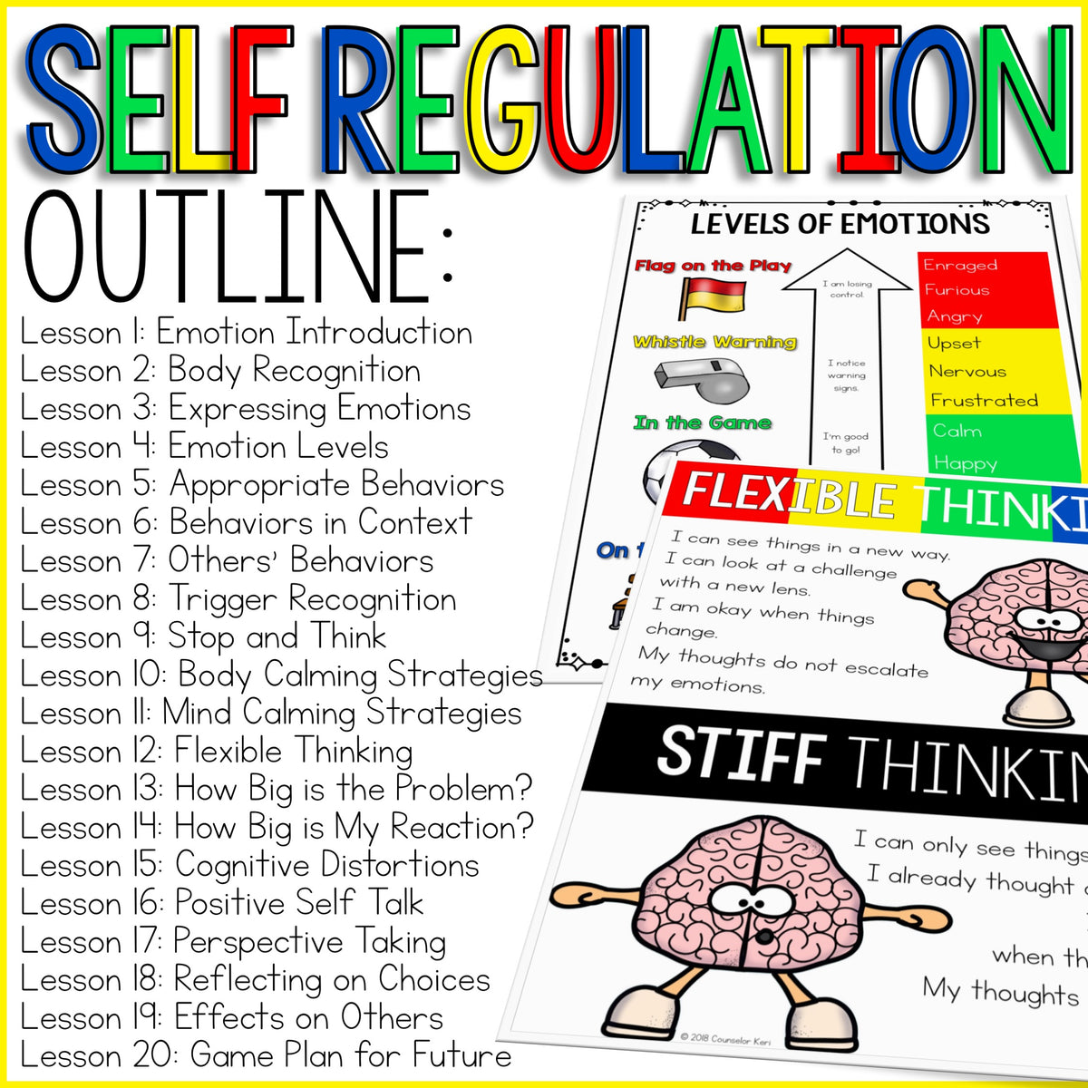 Self Regulation Curriculum Self Regulation Activities For School Coun