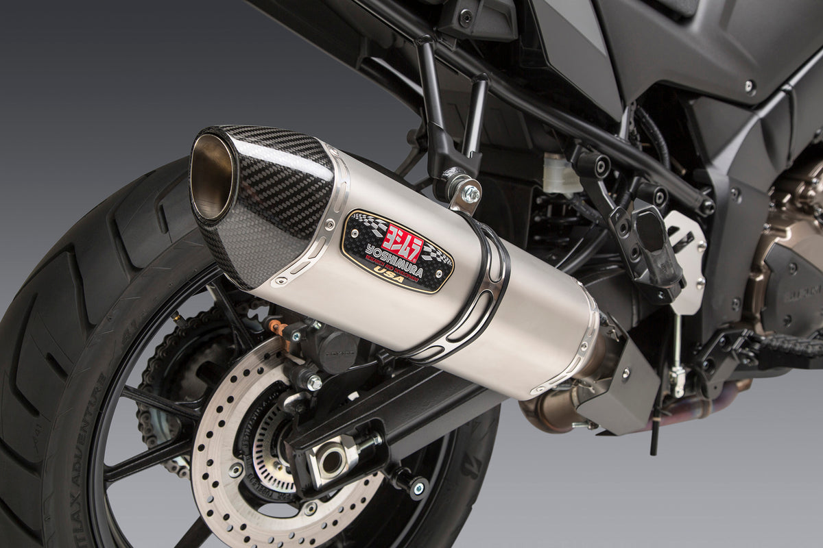 Yoshimura V Strom 1050 2020 R 77 Slip On Exhaust Stainless Muffler