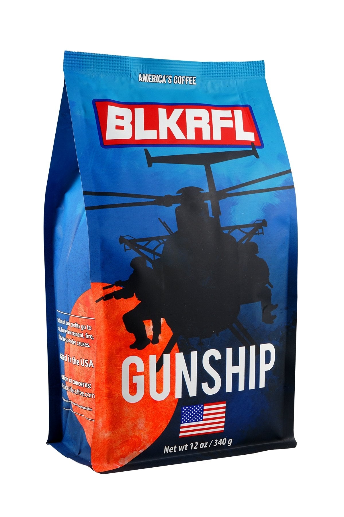 Black Rifle Coffee Gunship Roast Whole Bean Pacific Flyway Supplies