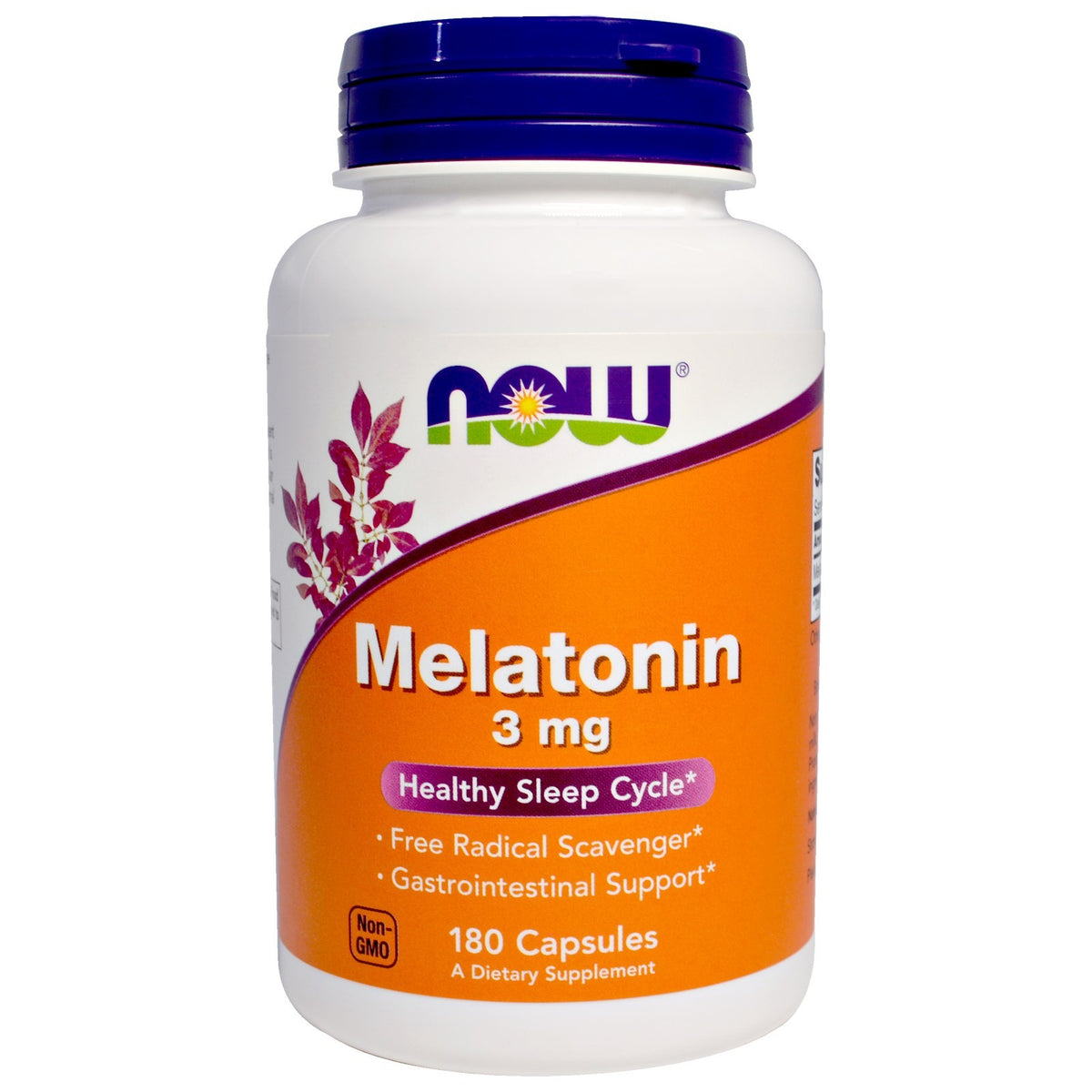 Melatonin Now Foods 3 Mg 180 Capsules Australia Melatonin 3 Mg