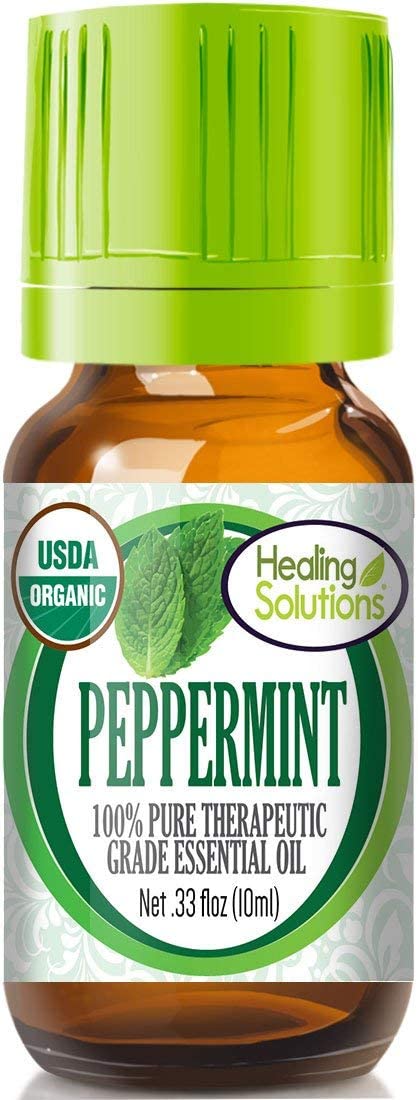 Organic Peppermint Essential Oil 100 Pure Usda Certified Organic