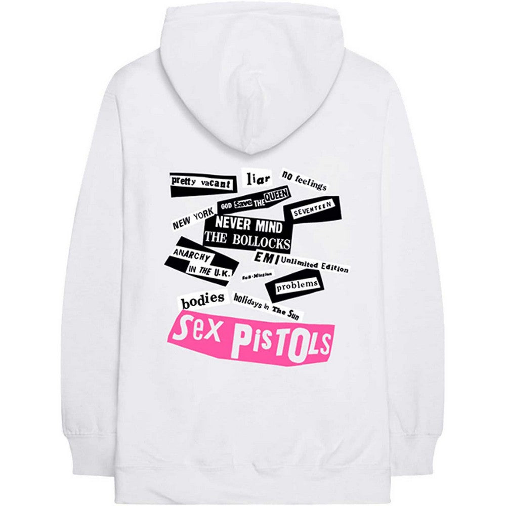 Sex Pistols Unisex Adult Never Mind The Bollocks Hoodie Discounts On