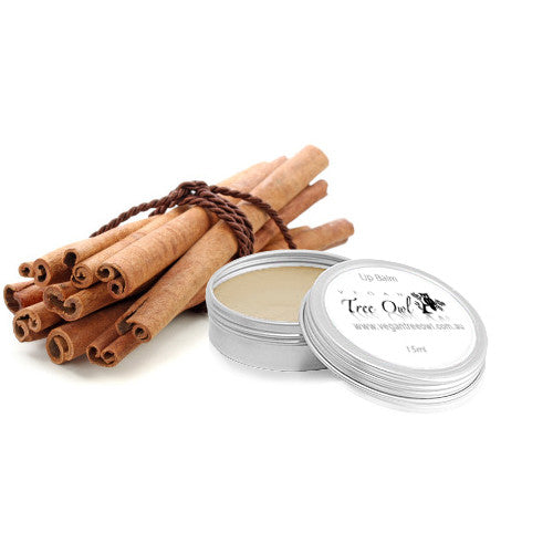 Cinnamon Lip Balm Vegan Tree Owl