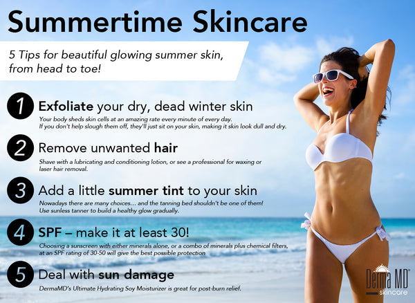 Summertime Skincare 5 Tips For Beautiful Glowing Summer Skin From He