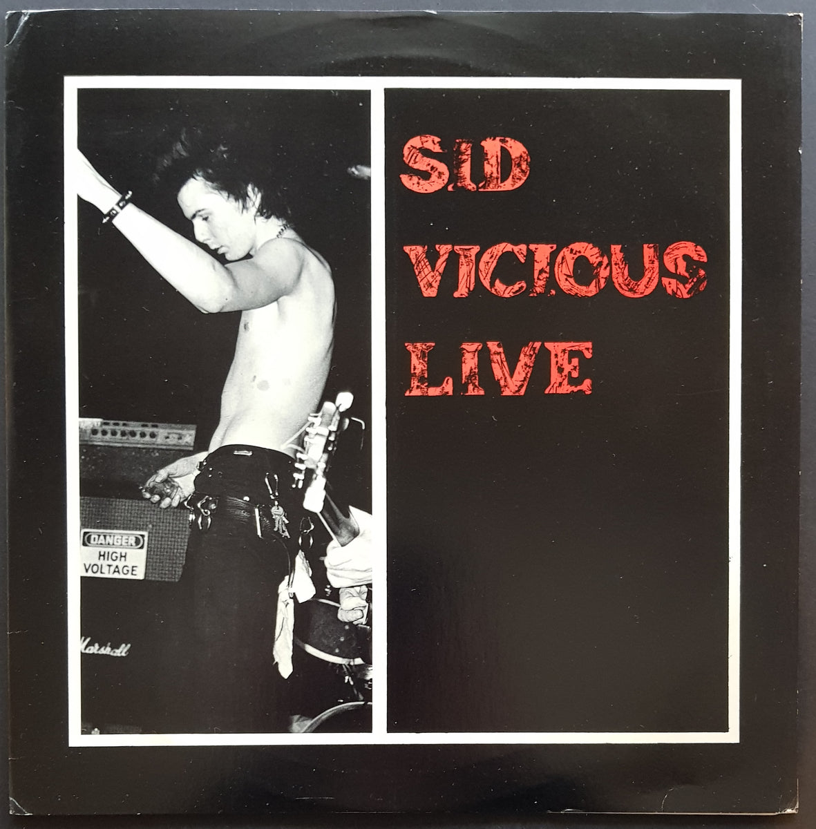 Sex Pistols Sid Vicious Sid Vicious Live Vicious Sloth Collectables