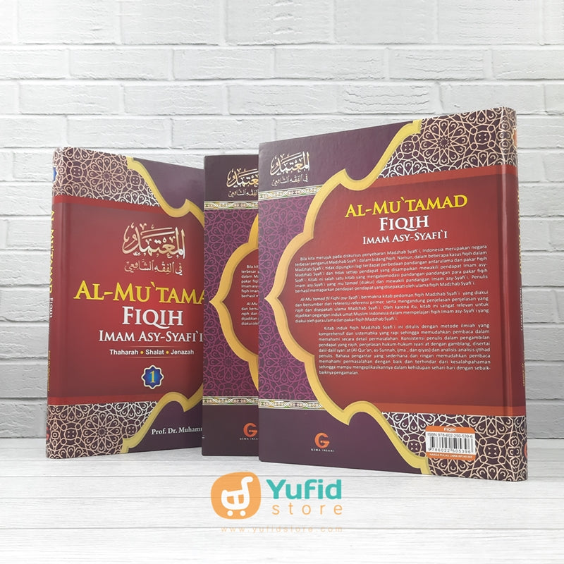 Buku Al Mutamad Fiqih Imam Asy Syafii 3 Jilid Gema Insani Press