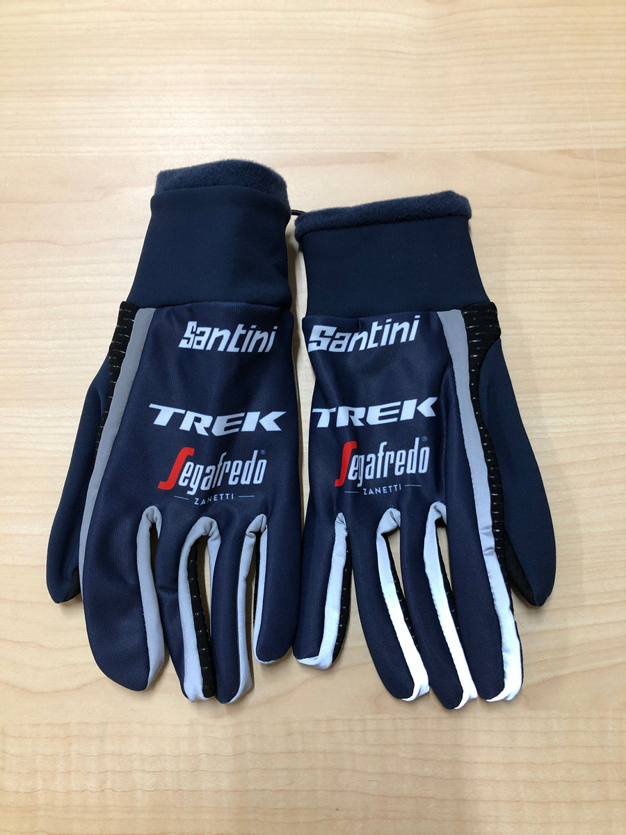 Trek Segafredo Accessories 2022 Santini Long Winter Gloves Women