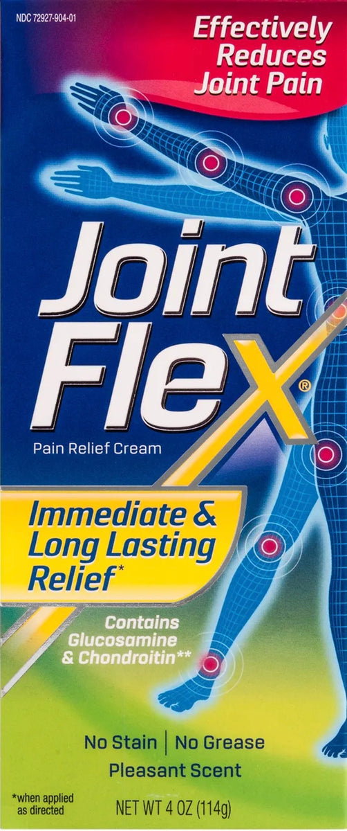 Jointflex Pain Relief Cream 4 Oz Effectively Reduces Joint Pain