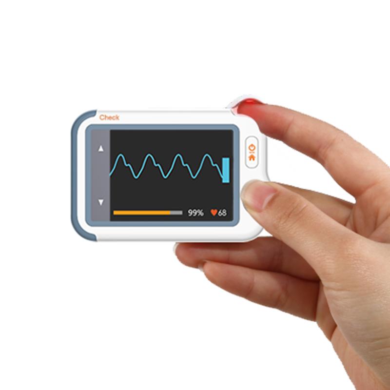 Wellue Checkme™ Lite Handheld Monitor Oximeter Integrated Ecgekg Pi