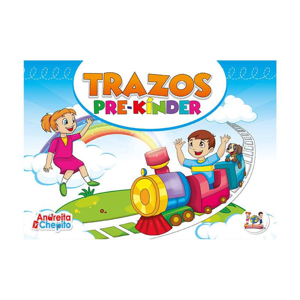 Libro Trazos Pre Kinder Andreita Y Chepito Pequeño