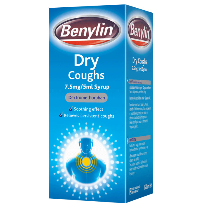 Benylin Dry Cough Syrup Lloydspharmacy