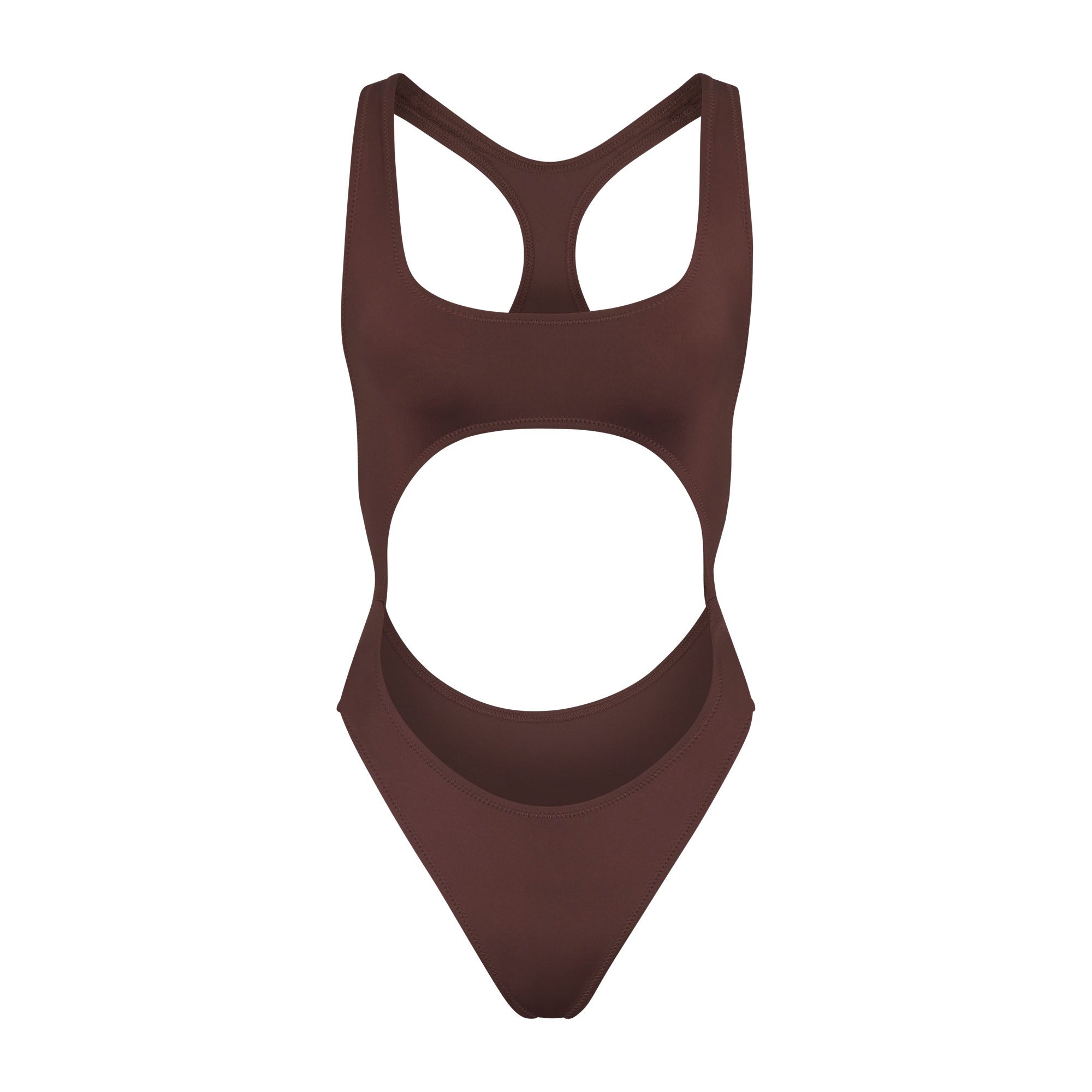 Swim Cut Out Monokini Cocoa Skims