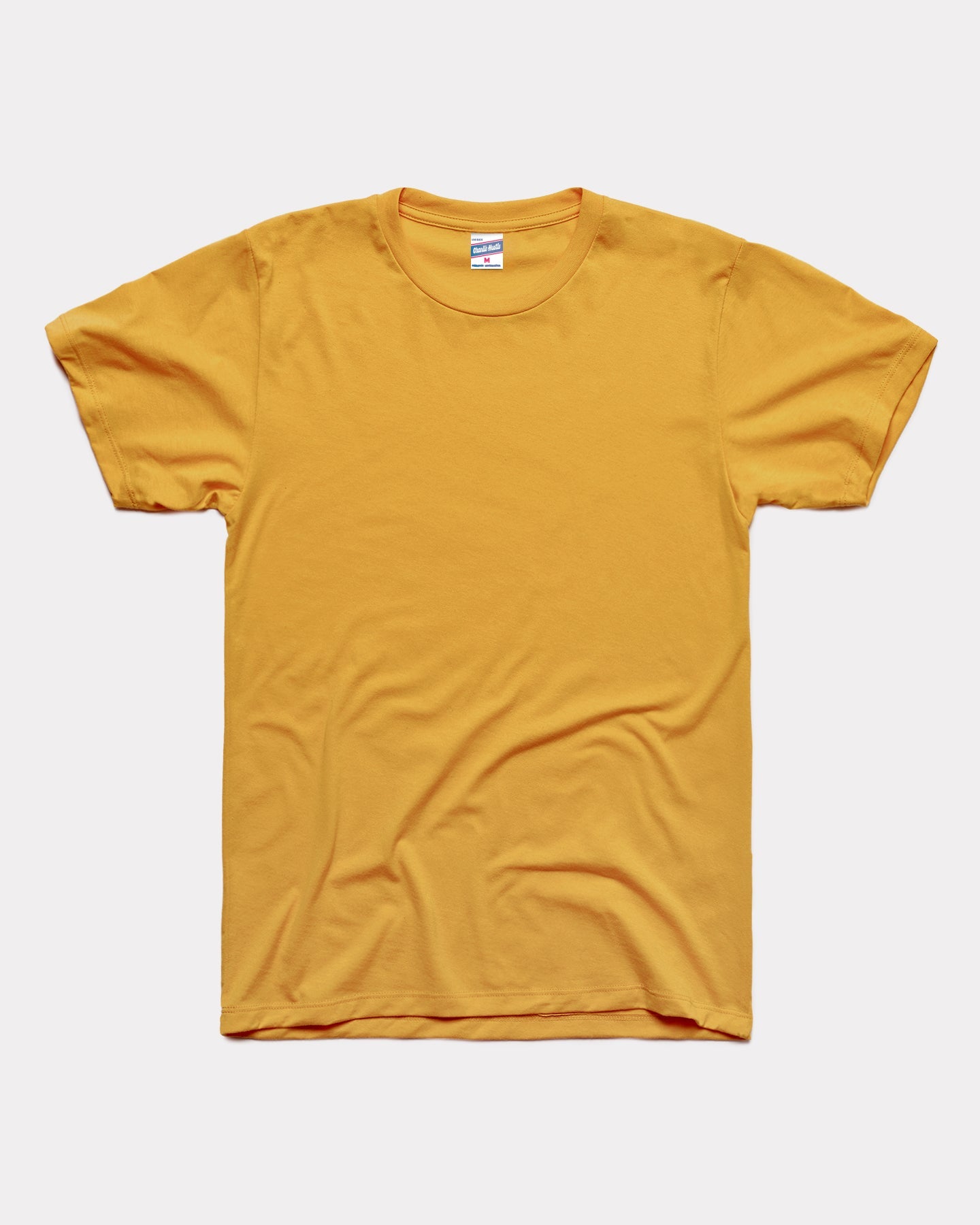 Gold Unisex Essential Vintage T Shirt Charlie Hustle