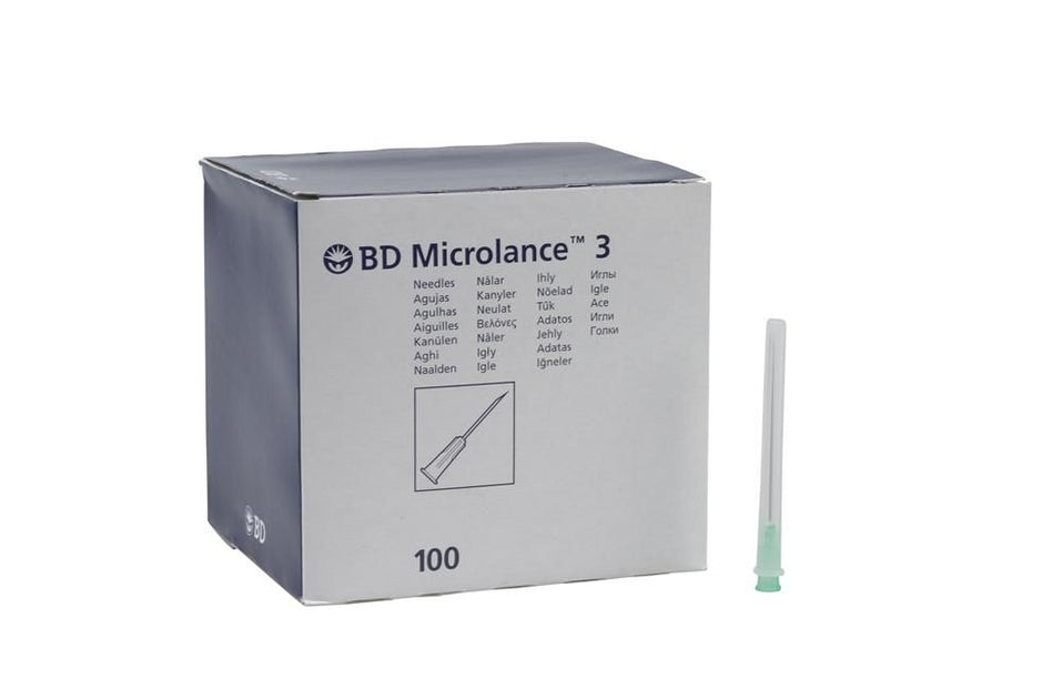 Bd Microlance Hypodermic Needle 21g X 2 Pack Of 100 Ovilcare