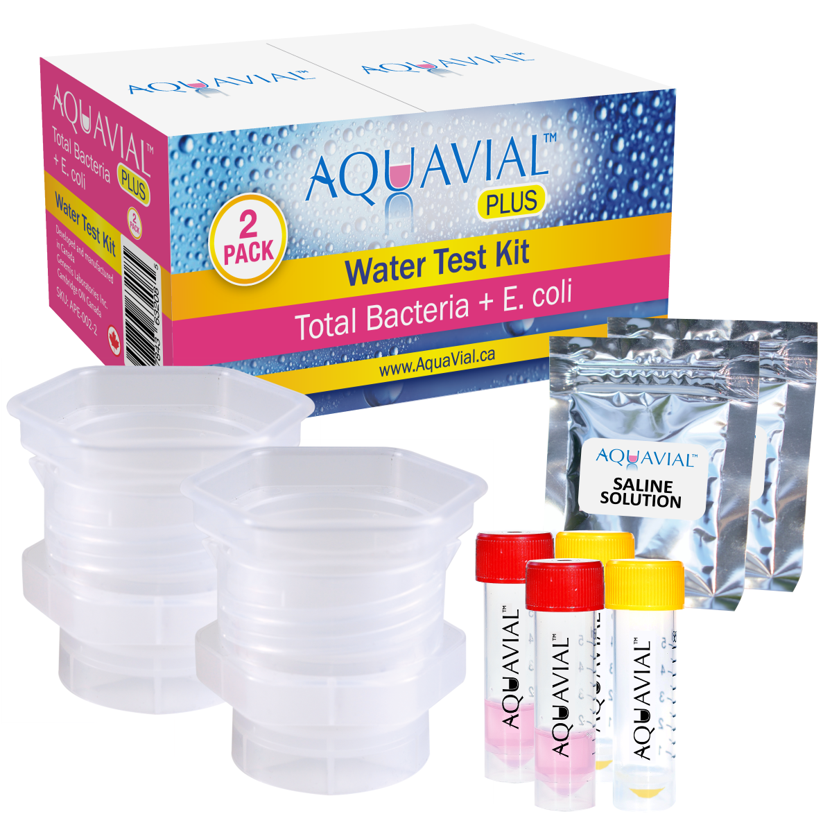 Aquavial Plus Water Test Kit Aquabsafe