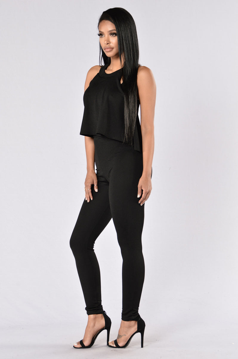 New Classic Jumpsuit Black Fashion Nova Jumpsuits Fashion Nova