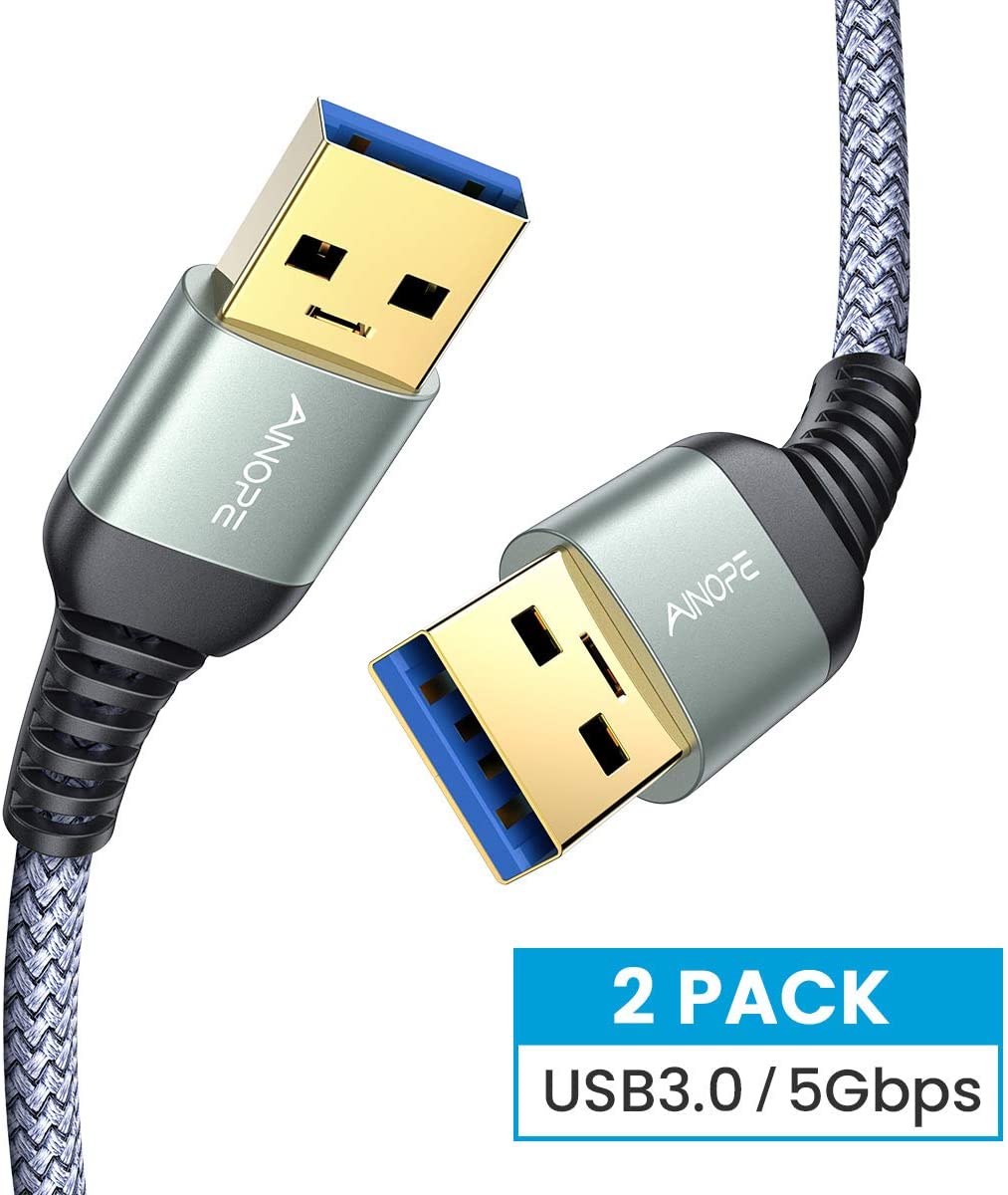 2 Pack Usb A Male To Male Cable Ainope E Commerce Ltd