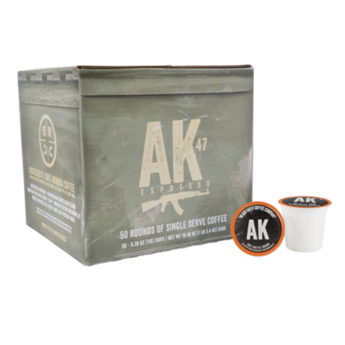 Ak 47 Espresso Coffee Rounds ブラックライフルコーヒー Black Rifle Coffee