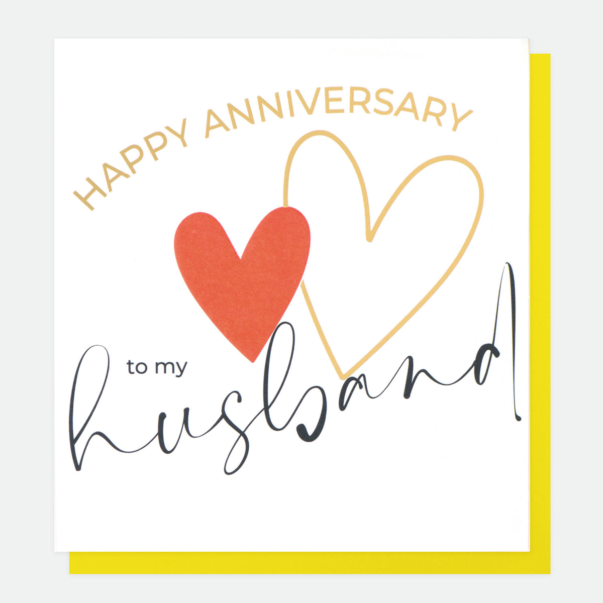 To My Husband Anniversary Card Caroline Gardner