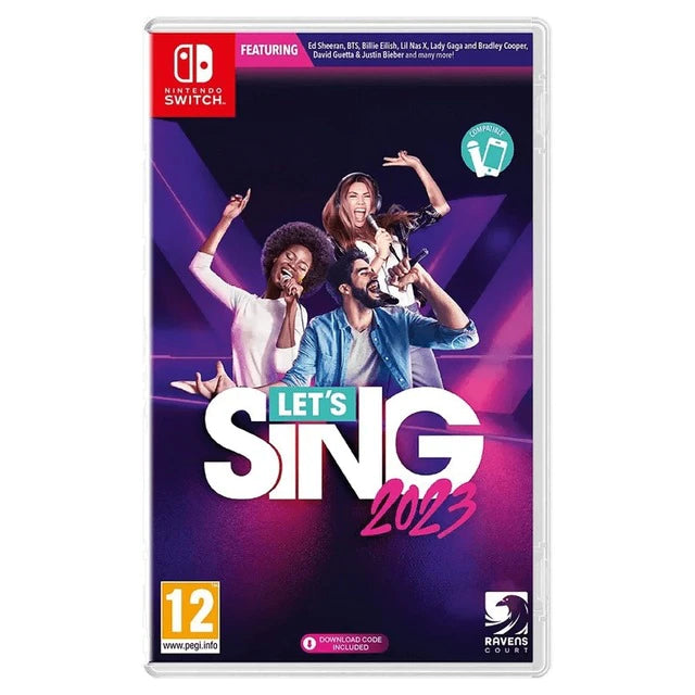 Jogo Lets Sing 2023 Nintendo Switch