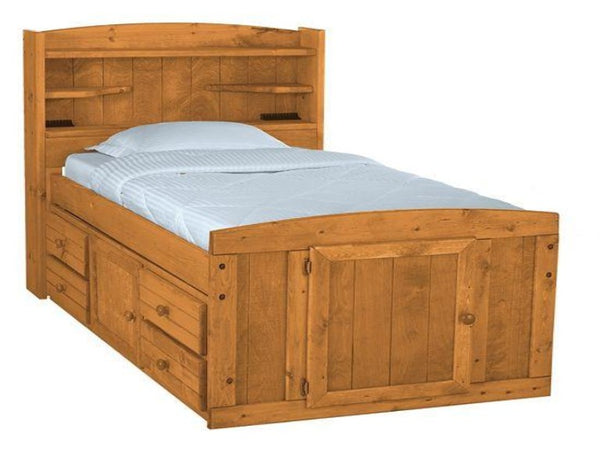 Palomino Twin Captain Bed Katy Furniture