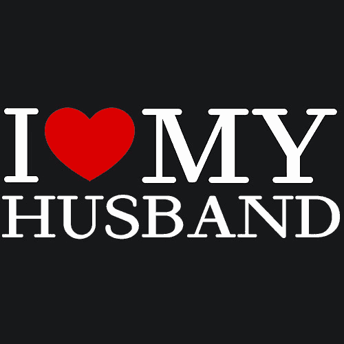 I Love My Husband T Shirt Anniversary Textual Tees