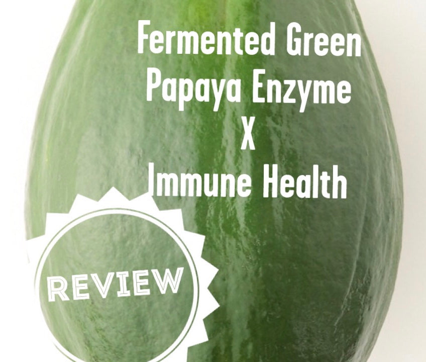 Immune Health Fermented Green Papaya Enzyme