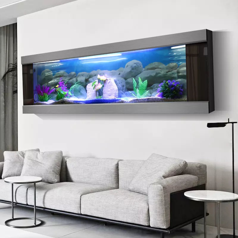 Modern Tv Unit Design With Aquarium Atelier Yuwaciaojp