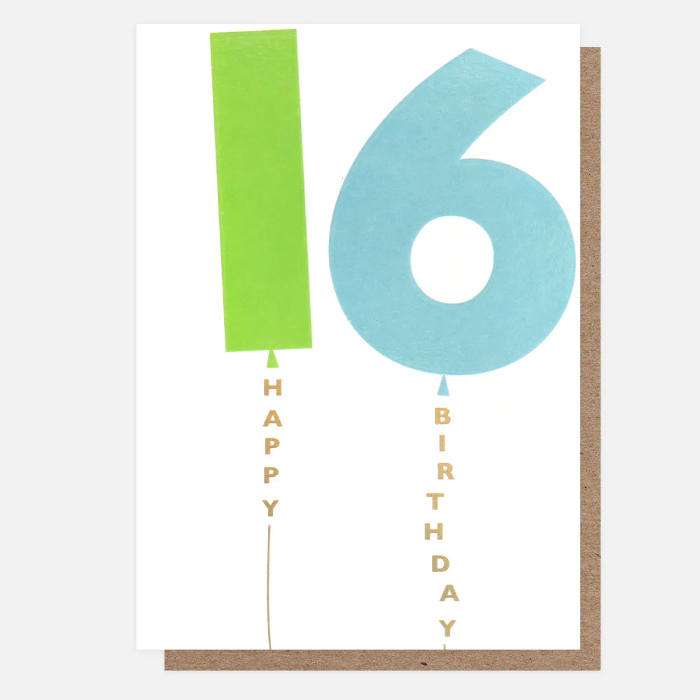 16 Happy Birthday Card Caroline Gardner Daisy Chain T Company