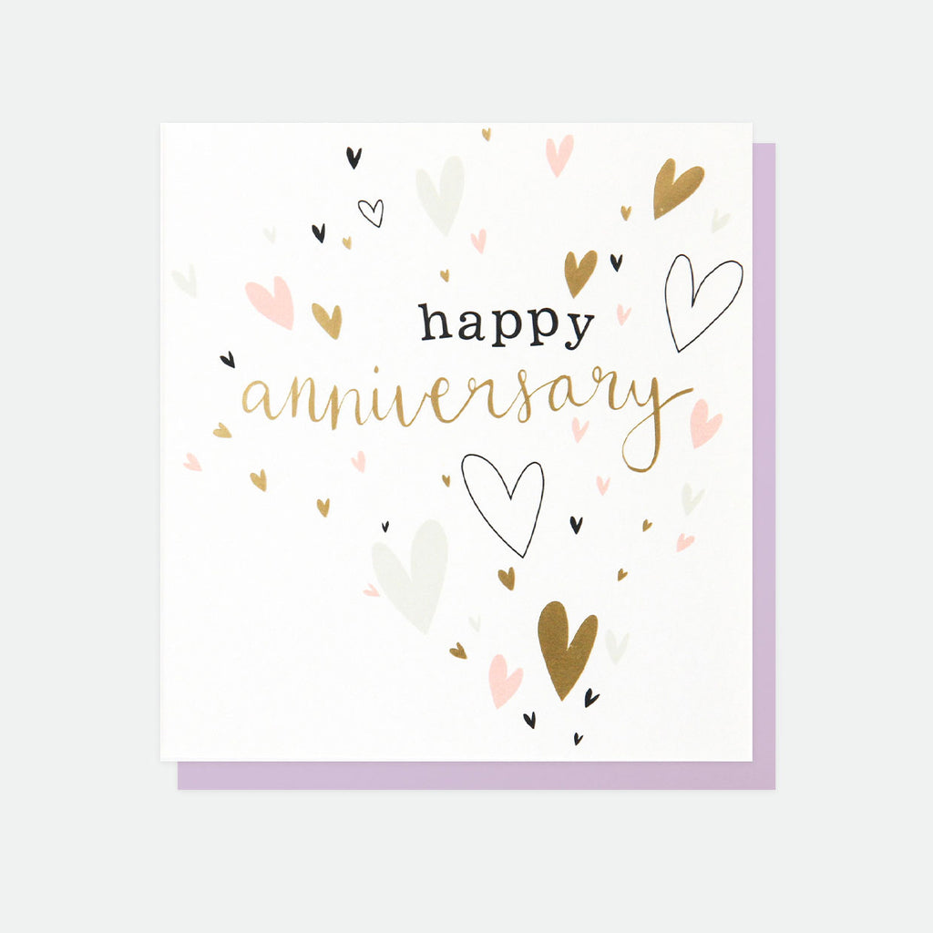 Happy Anniversary Golden Rule Anniversary Card Caroline Gardner