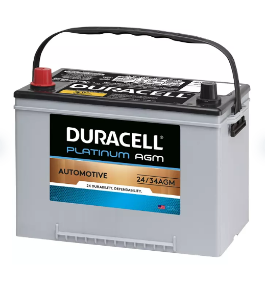 Duracell Agm Automotive Battery Group Size 34 Openbax