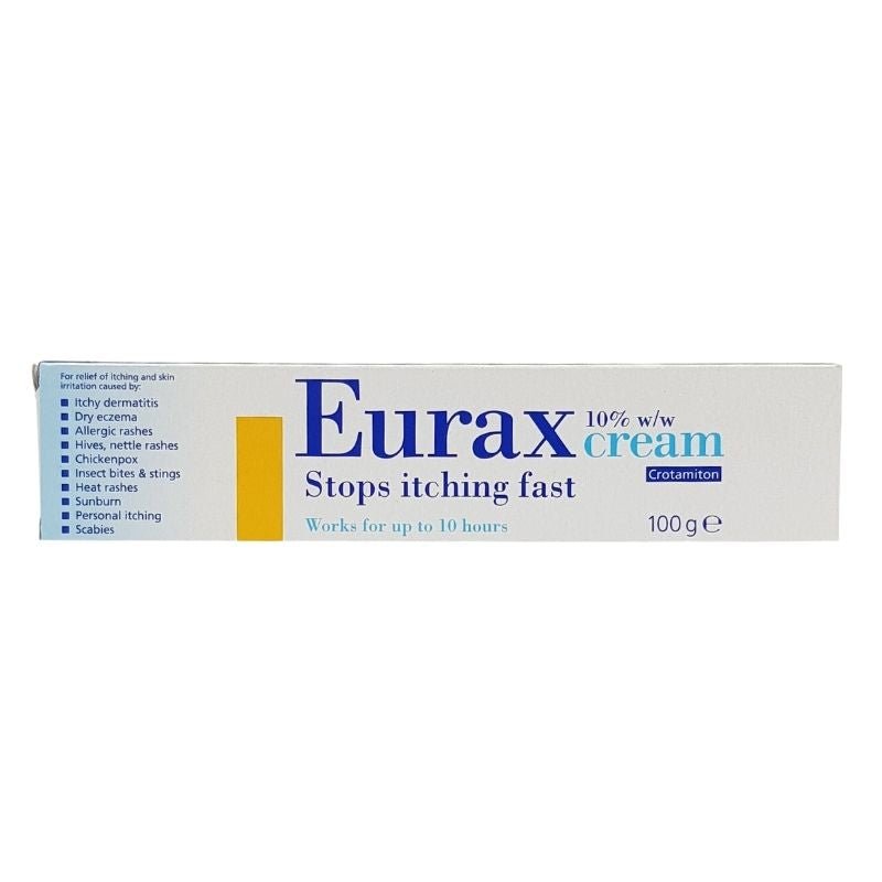 Eurax 10 Cream 100g Osullivans Pharmacy Medicines And Health