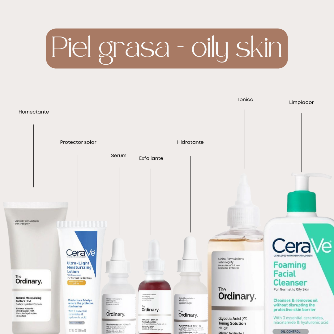 Rutina Completa Para Piel Grasa Oily Skin Cassbeauty