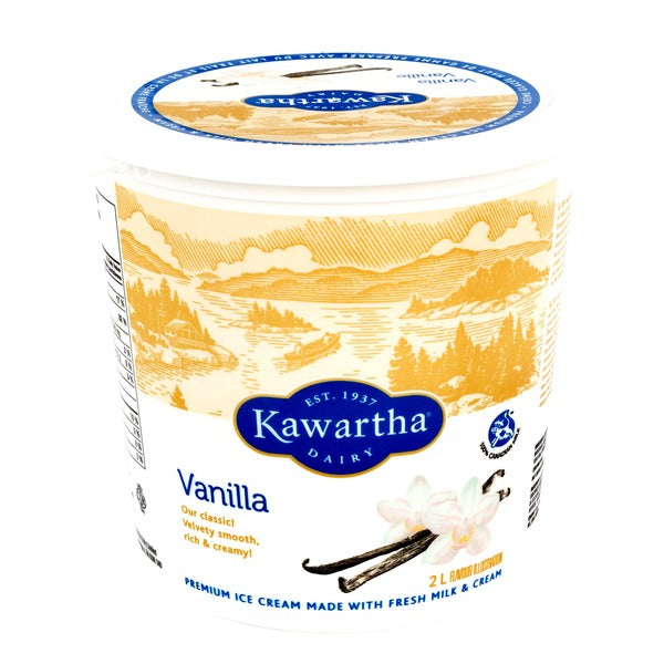 Kawartha Vanilla Ice Cream 2 L Titangroceries