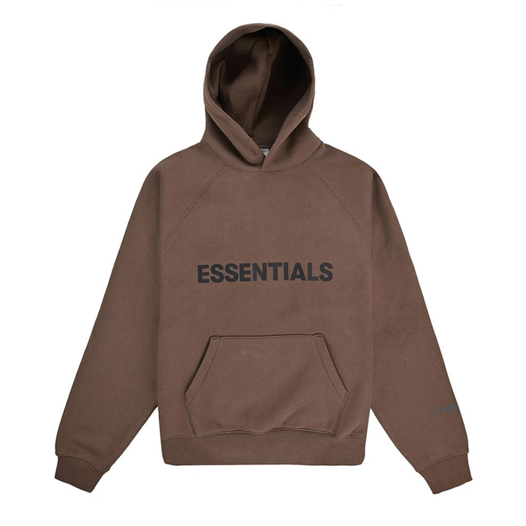 Fear Of God Essentials X Ssense Pullover Hoodie Applique Logo Rain Dru