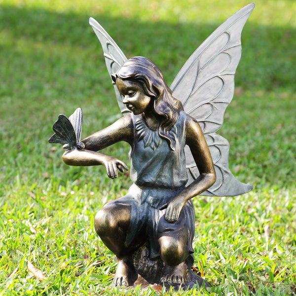 Stunning Fairy Garden Sculpture Spi Grace Collection Artsihome