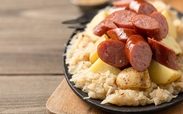 Pork Sausage And Sauerkraut Recipe Cookingpal Cookingpal®