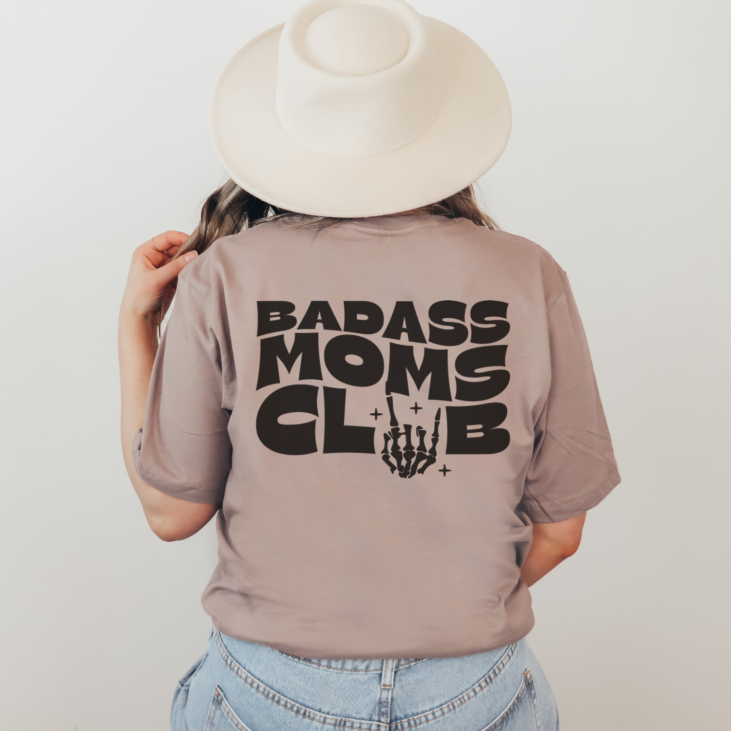 Badass Moms Club Back Only Dtf Transfer Vividdesignco