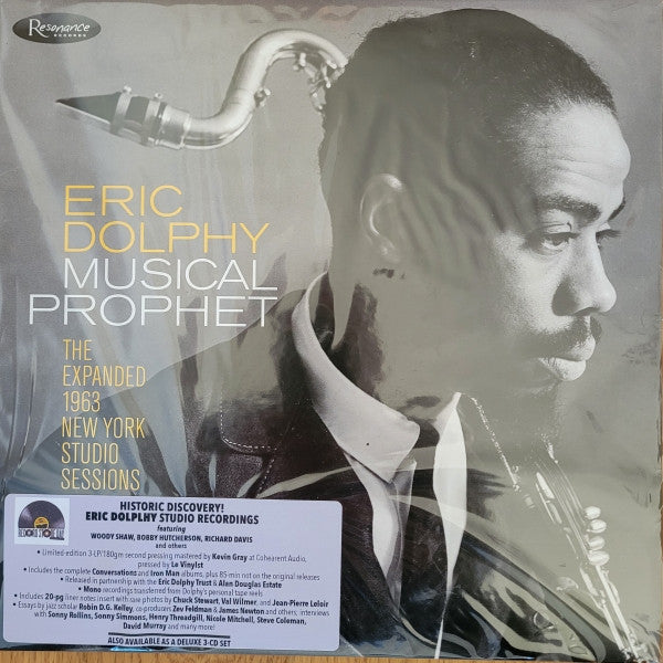 Eric Dolphy Musical Prophet The Expanded 1963 New York Studio Sessi