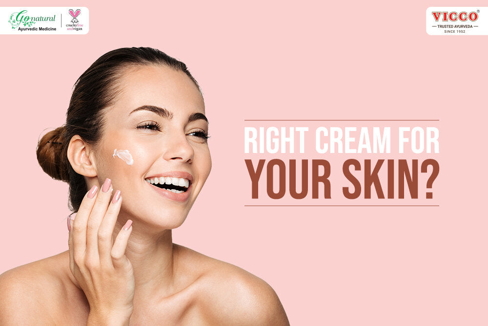 Guide To Choosing The Best Face Cream For Your Skin Type Vicco Labs