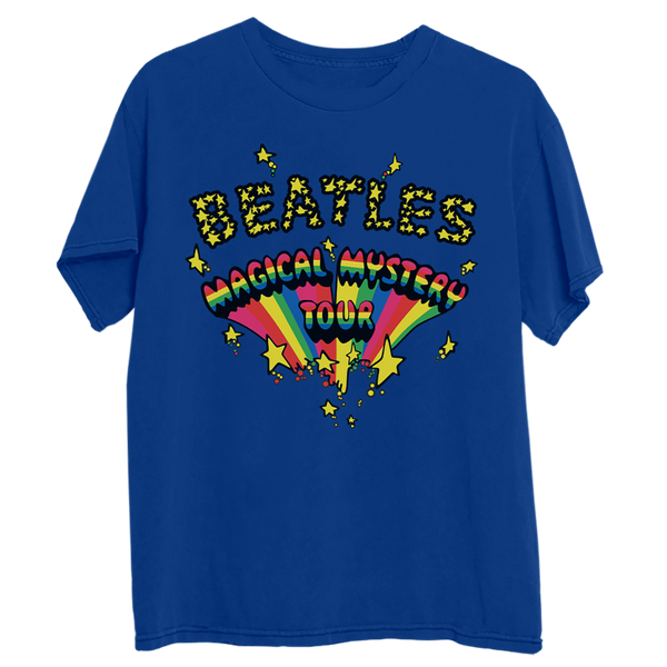 Magical Mystery Stars Logo T Shirt The Beatles Official Store